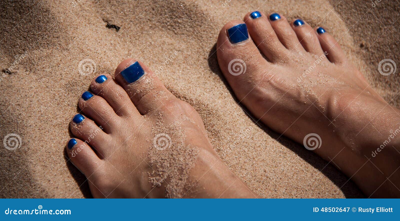 Toes in the sand stock image. Image of relaxation, summer - 48502647