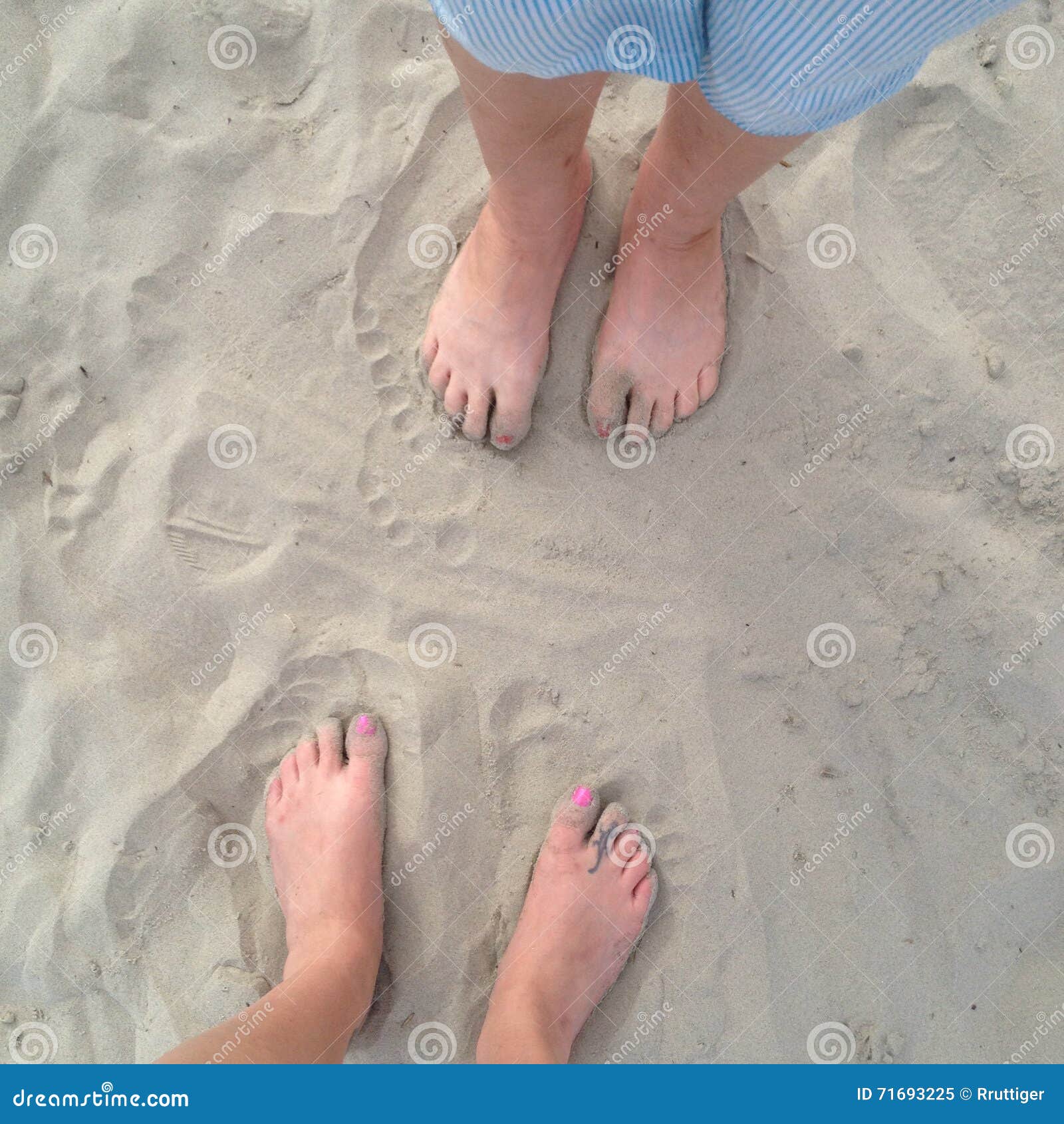 Toes in the sand stock image. Image of sand, sets, beach - 71693225