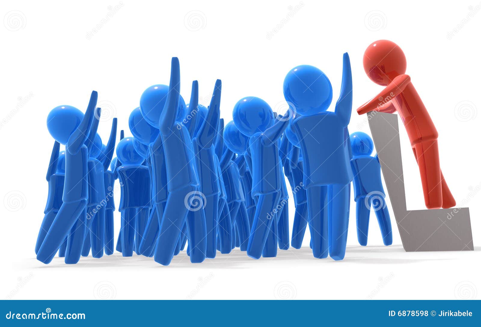 Toespraak stock illustratie. Illustration of activist - 6878598