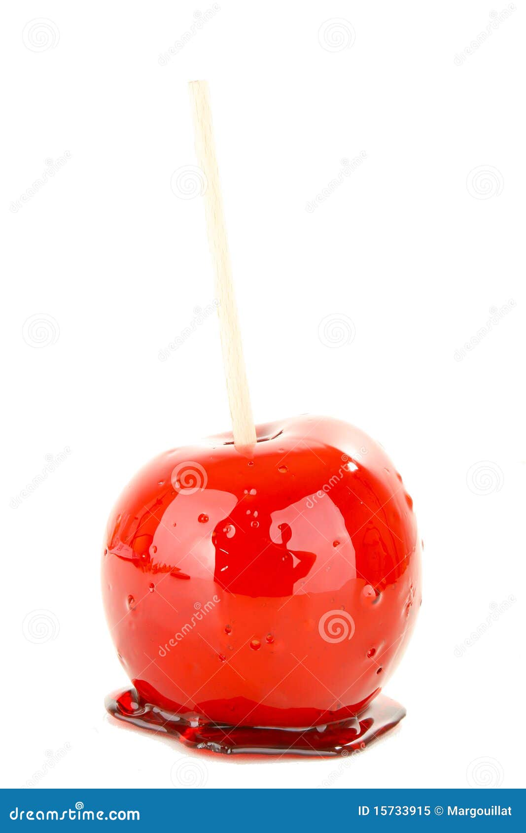 Toffee apple stock image. Image of isolated, toffe, delicious - 15733915