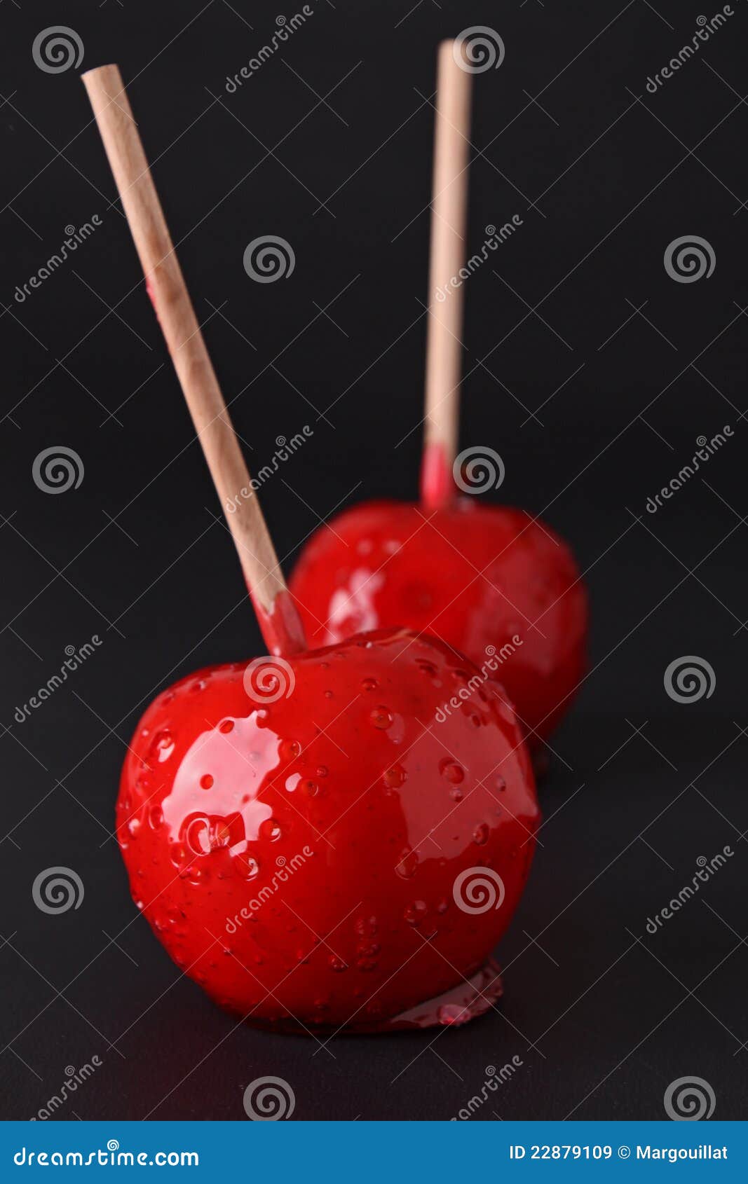 Toffee apple stock image. Image of dessert, cooking, confectionery ...