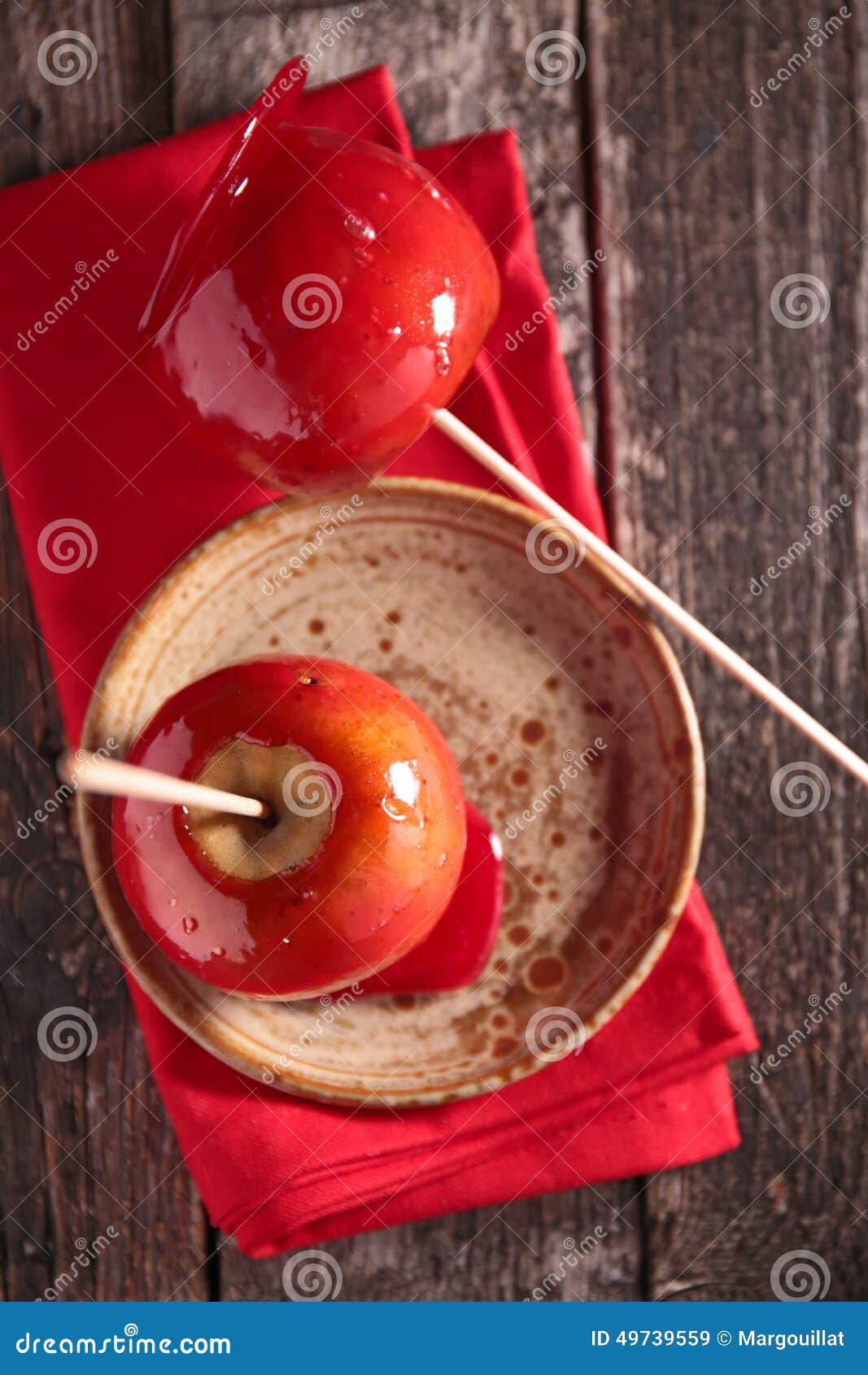 Toffee apple stock image. Image of apple, candy, sticky - 49739559