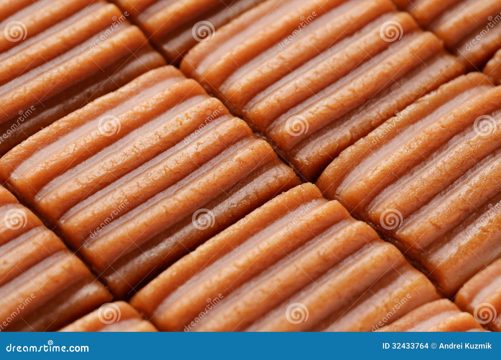 Toffee candy stock photo. Image of dessert, diagonal - 32433764