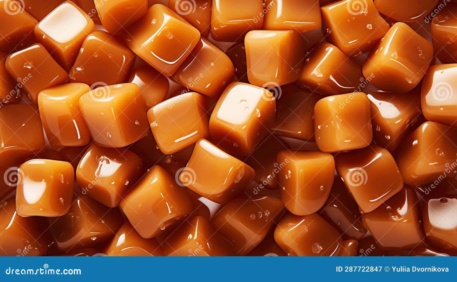 Toffee Candy, Caramel Candies Background. Sweet Backdrop Stock Image ...