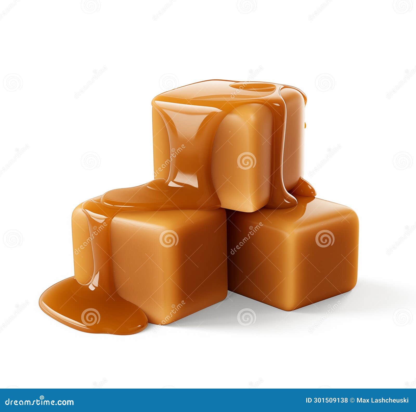 Toffee Candy Apples Assortment Set Vector Illustration | CartoonDealer ...