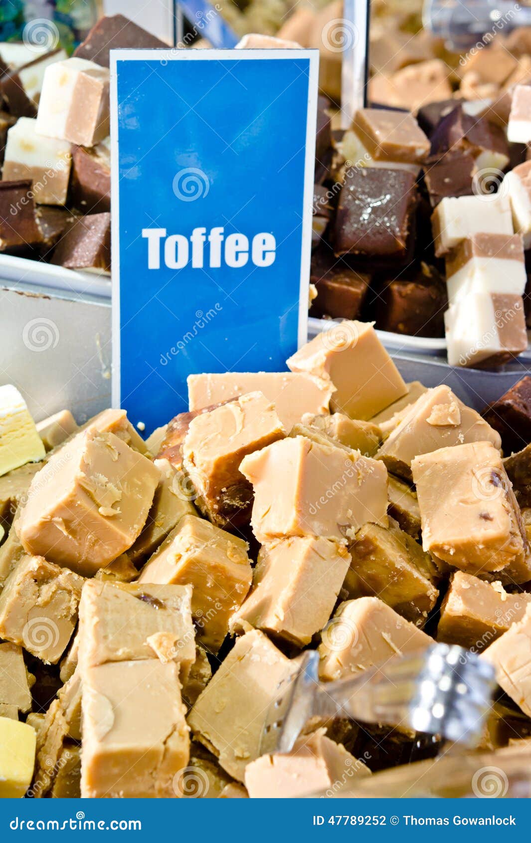 Toffee fudge stock photo. Image of sugar, gourmet, cube - 47789252