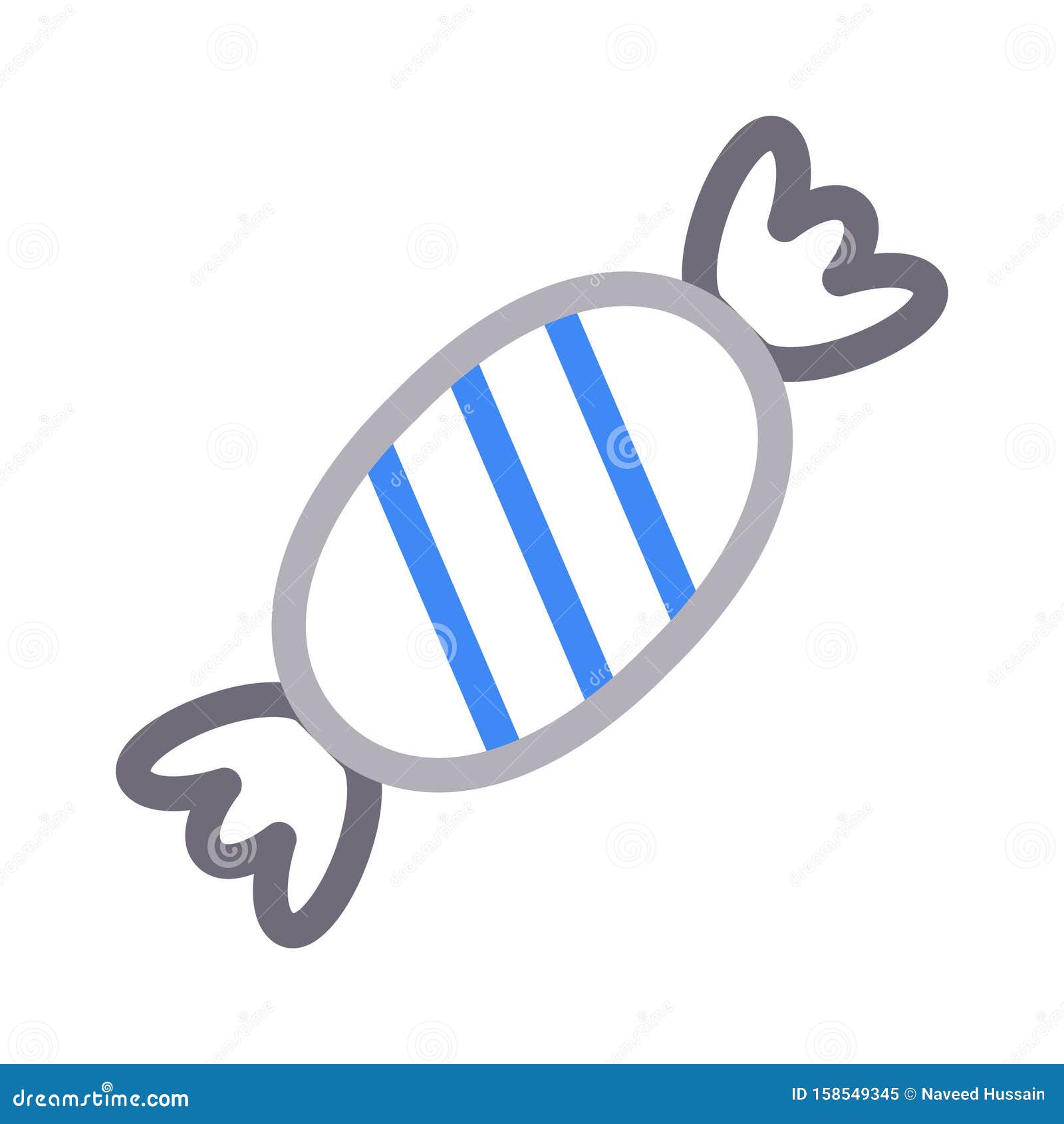 Toffee Color Line Vector Icon Stock Vector - Illustration of outline ...