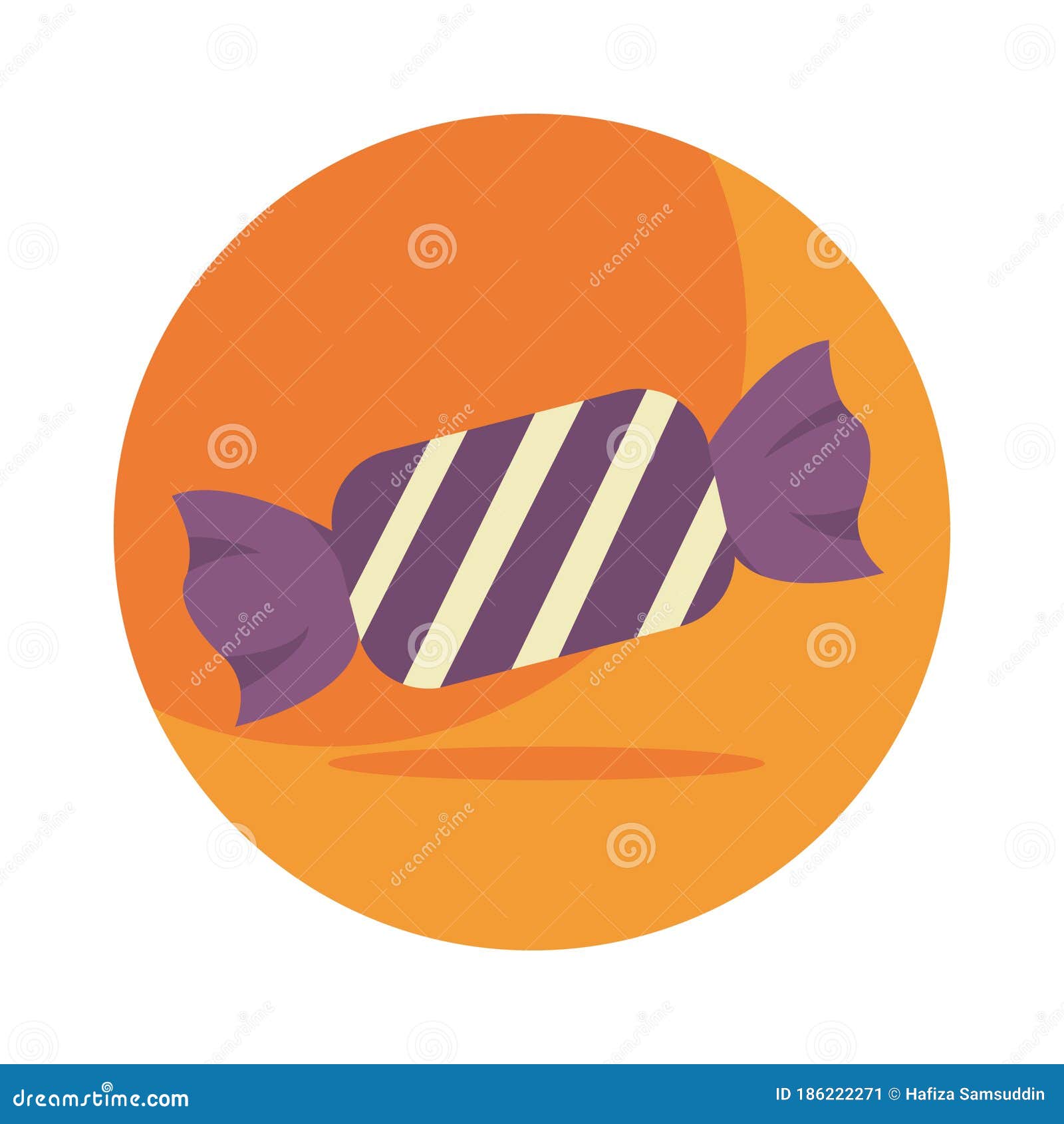 Toffee. Vector Illustration Decorative Design Stock Vector ...