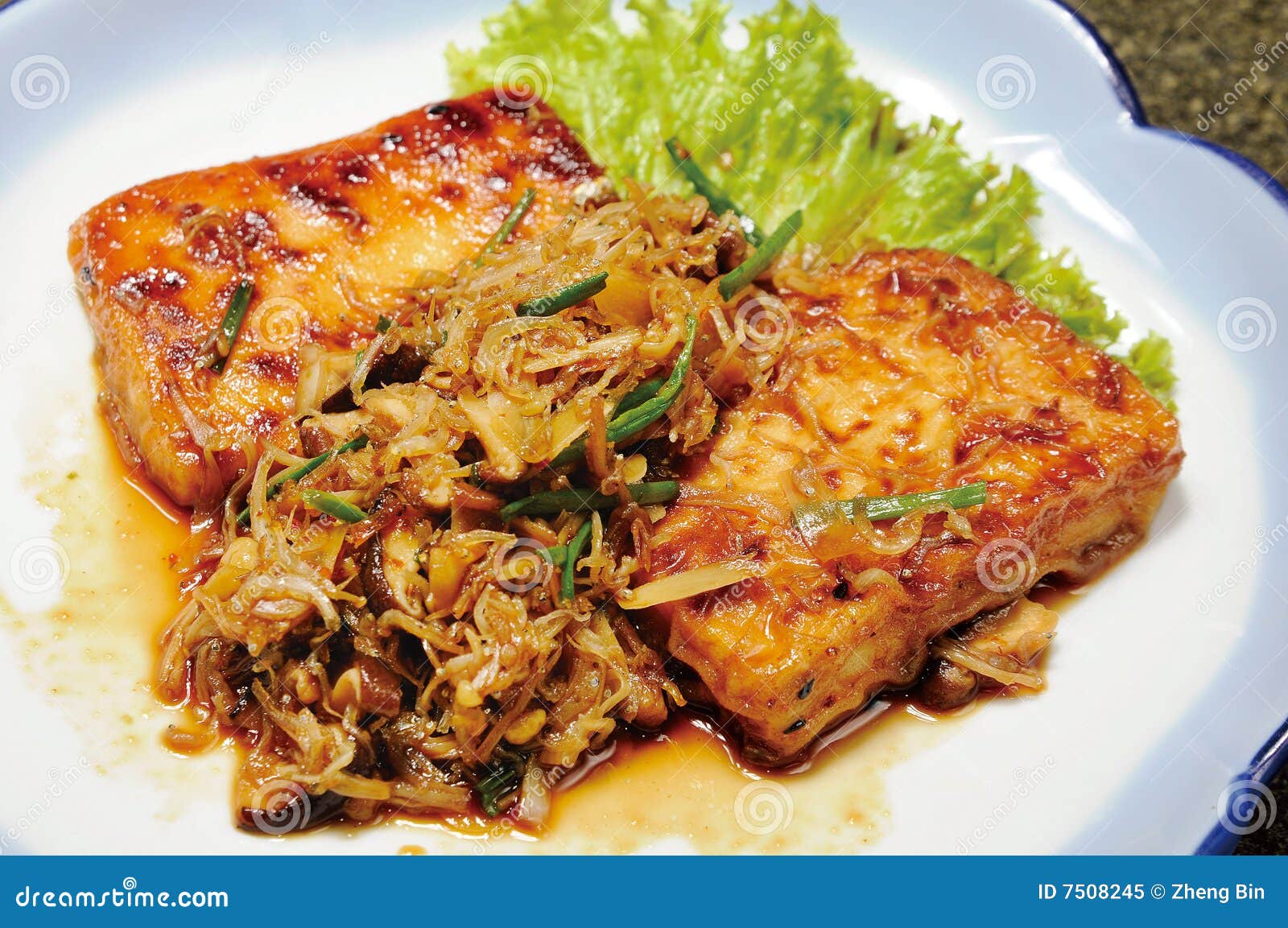 Tofu stock image. Image of delight, dish, food, dining - 7508245