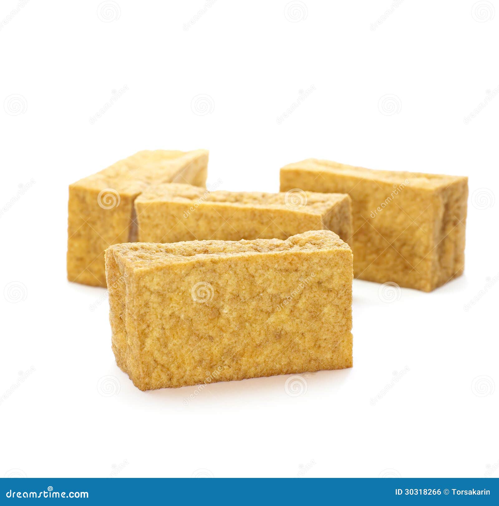 Tofu Blocks Isolated on White Stock Photo - Image of milk, asian: 30318266