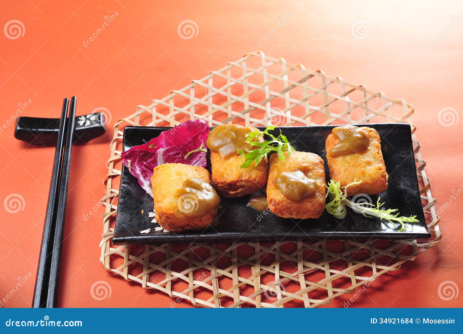 Tofu Nugget stock photo. Image of fish, sauce, port, meat - 34921684