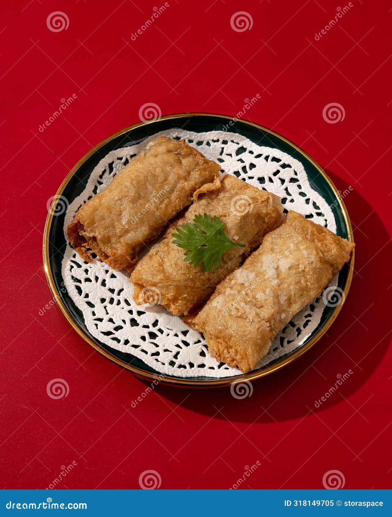 Tofu Skin Spring Rolls are a Type of Dimsum that Has a Super Soft ...