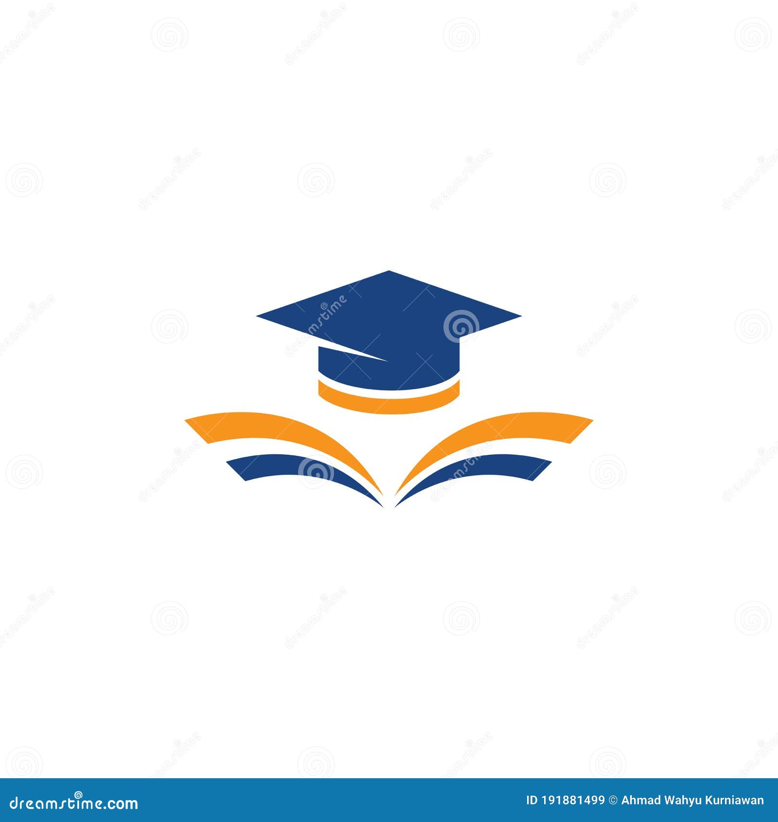 Toga Cap Education Logo Vector Illustration | CartoonDealer.com #191881478