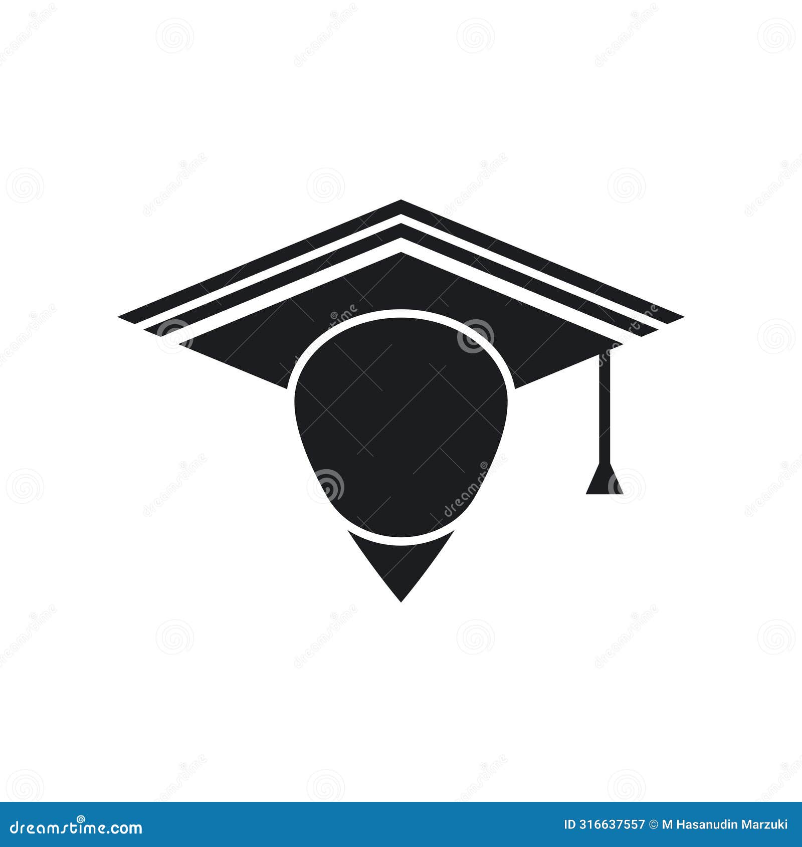 Toga education logo stock illustration. Illustration of graduation ...