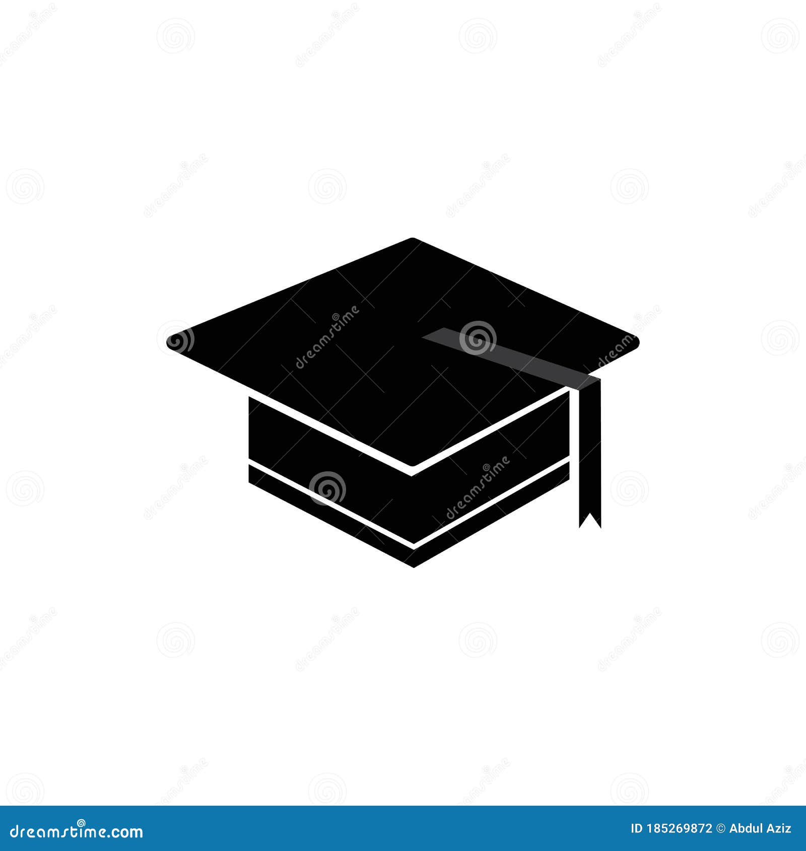 Toga Hat Illustration Logo Design Stock Vector - Illustration of logo ...