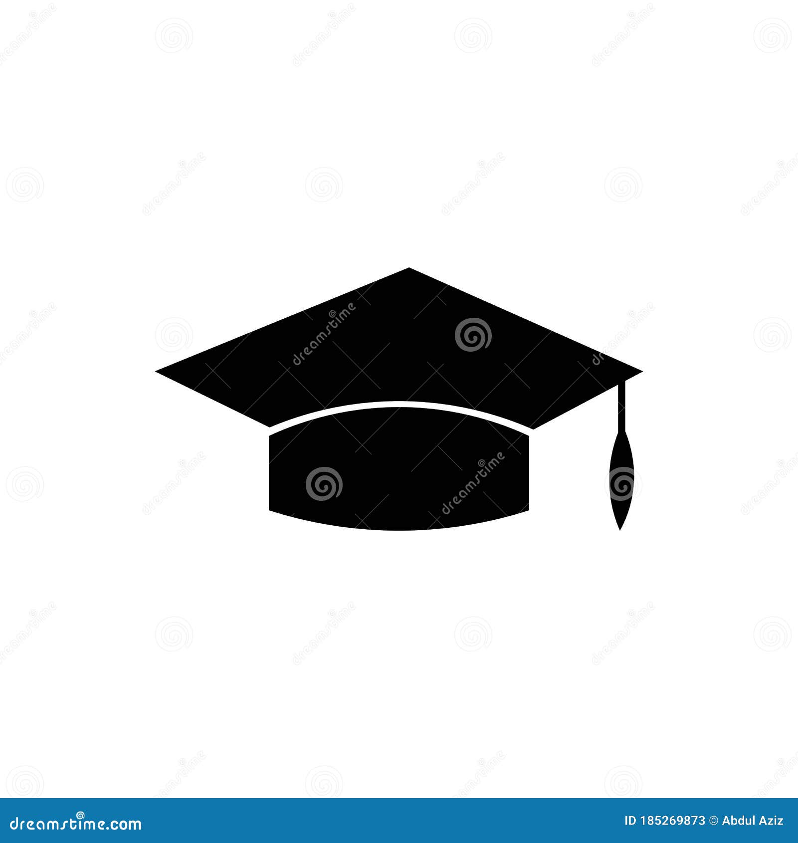 Toga Hat Illustration Logo Design Stock Vector - Illustration of ...