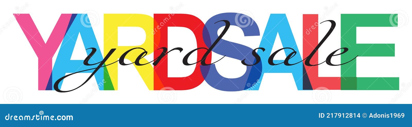 Yard Sale Sign Cartoon Vector | CartoonDealer.com #84167337