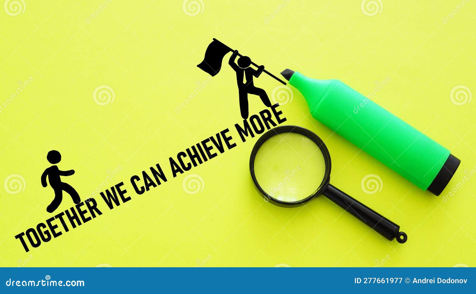 Together we Can Achieve More is Shown Using the Text Stock Image ... Together we Can Achieve More is Shown Using the Text Stock Image ...