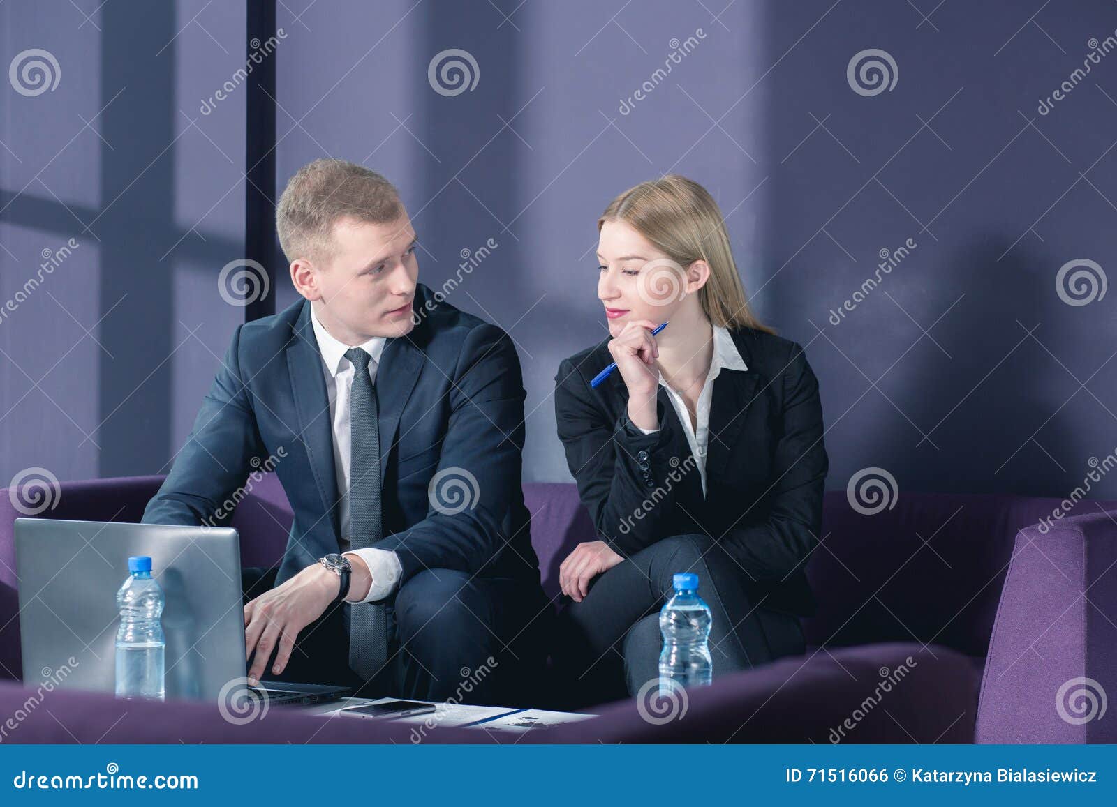 Together they Can Solve Any Problem Stock Photo - Image of laptop ...