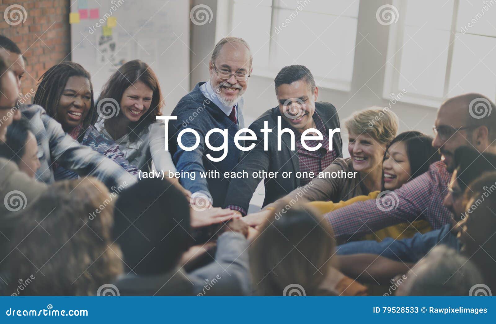Together Community Family Friends Support Concept Stock Image - Image ...