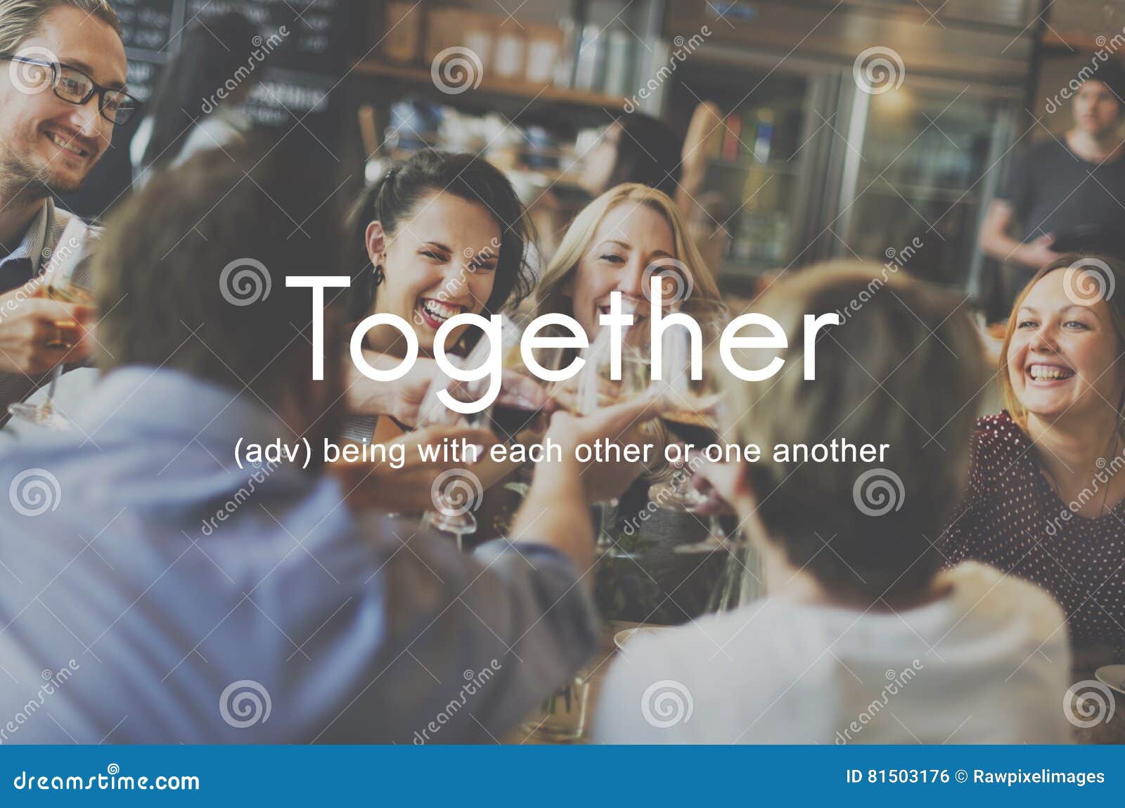 Together Community Family Friends Support Concept Stock Photo - Image ...