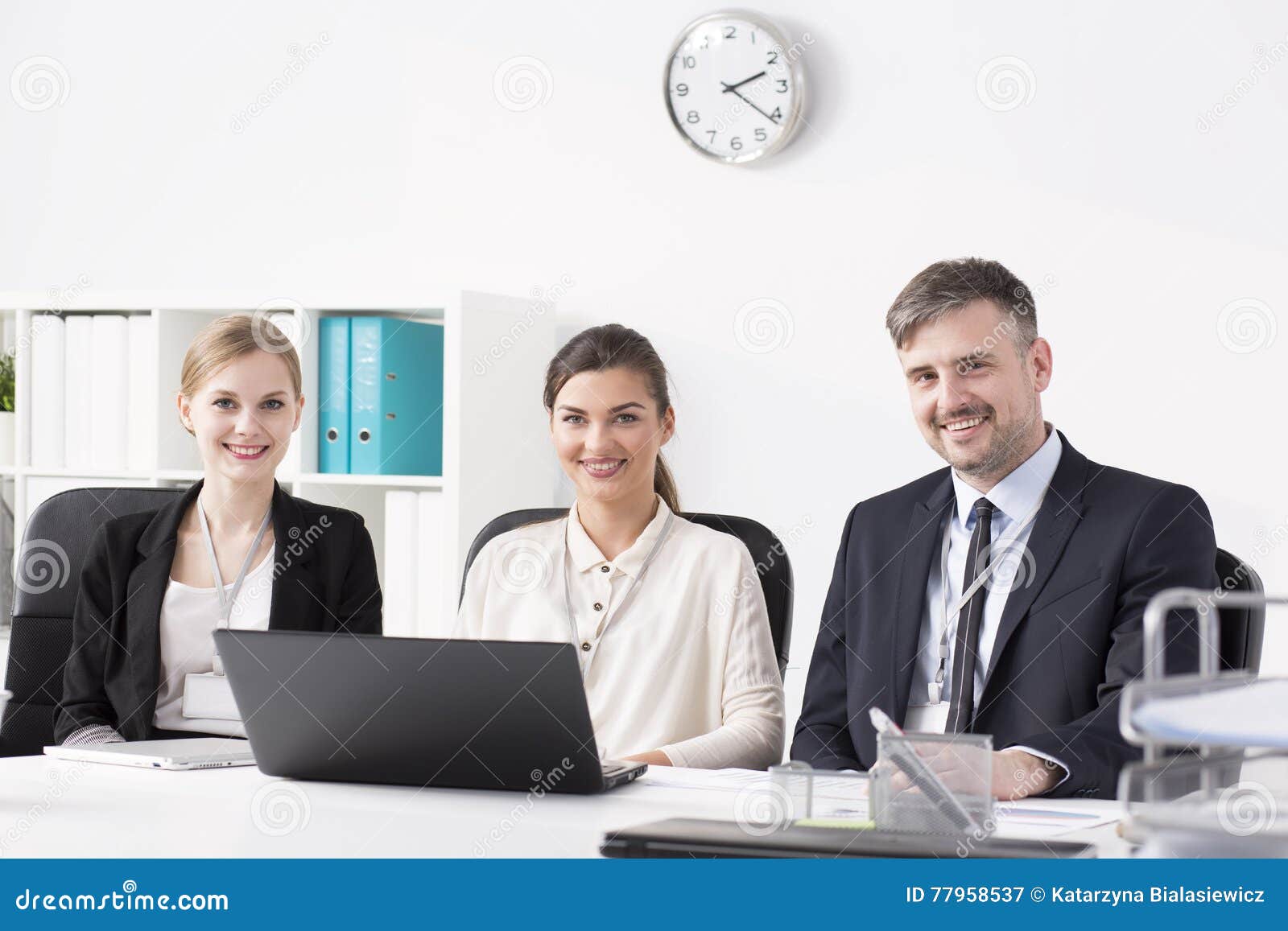 Together we Create a Dream Team Stock Image - Image of formal, smart ...