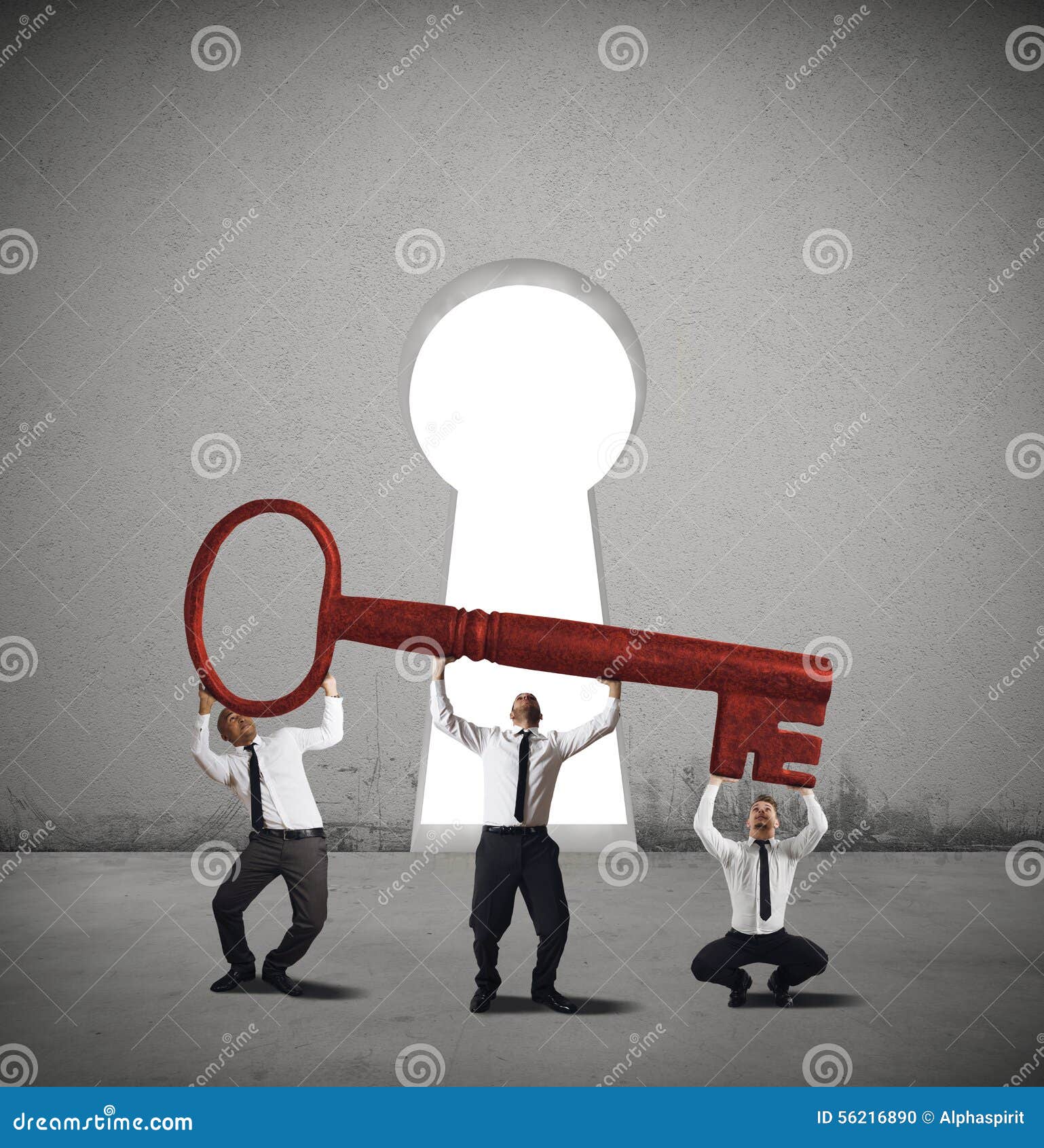 Together for solution stock photo. Image of hold, keyhole - 56216890