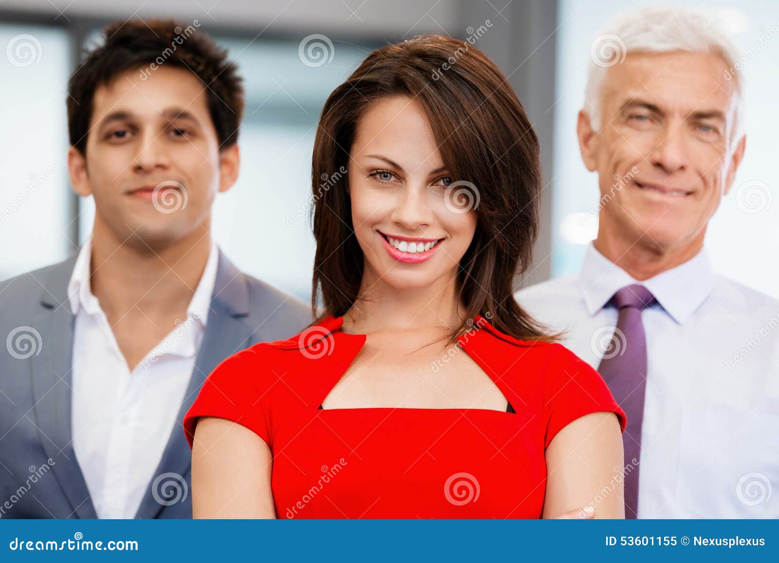 Together we will win stock image. Image of partners, smile - 53601155