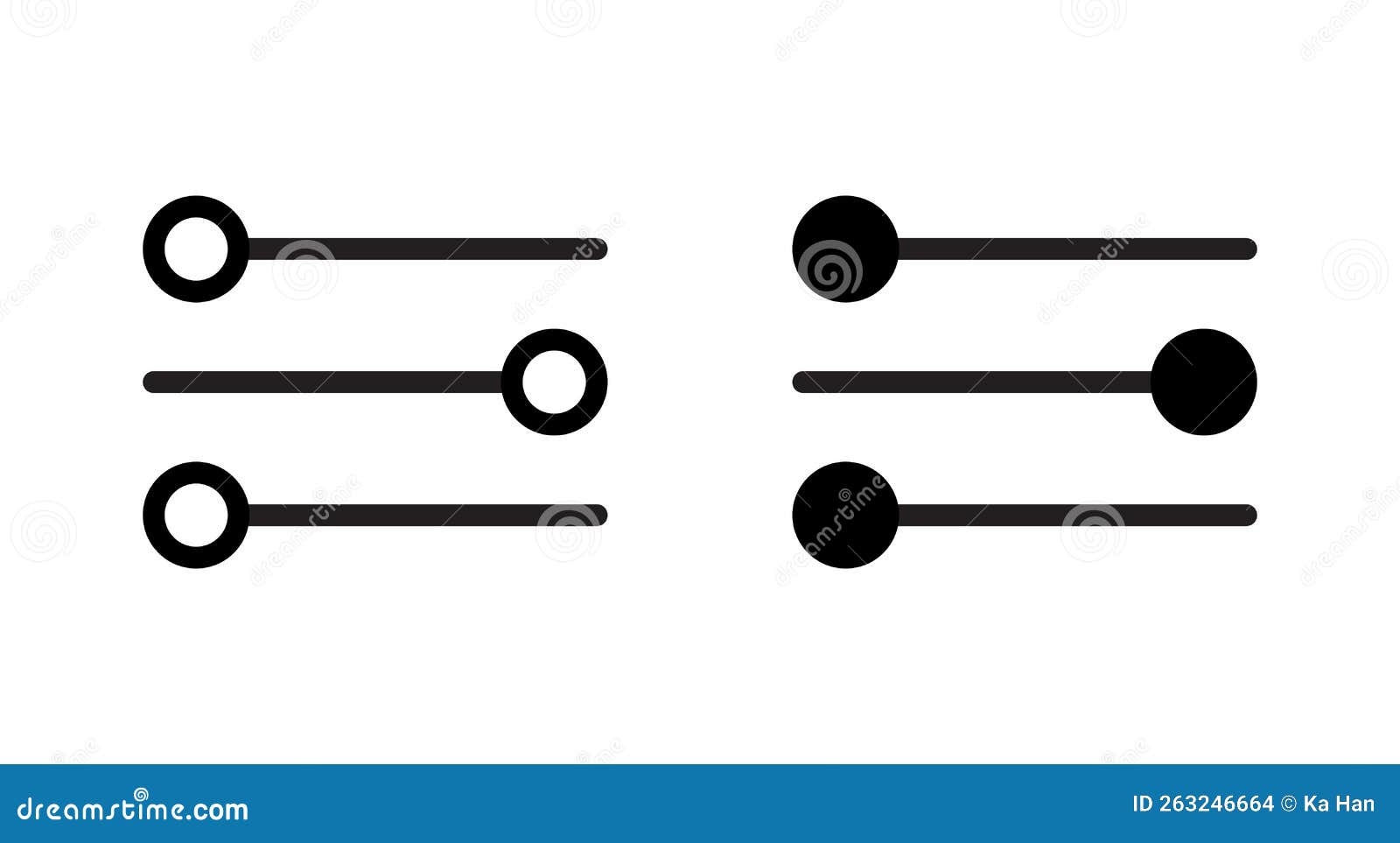 Toggle Icon Vector in Clipart Concept Stock Vector - Illustration of ...