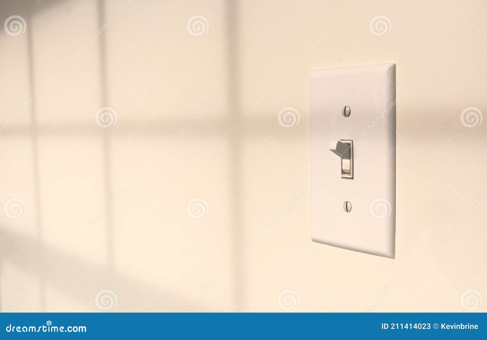 Light Switch White Wall Background Royalty-Free Stock Photo ...