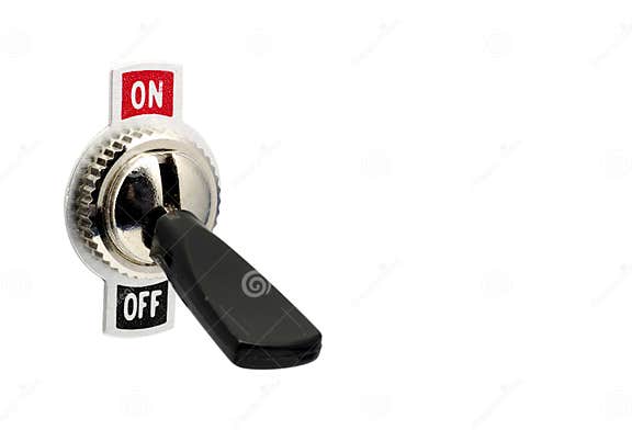 Toggle Switch stock photo. Image of power, instrument, electric - 496962