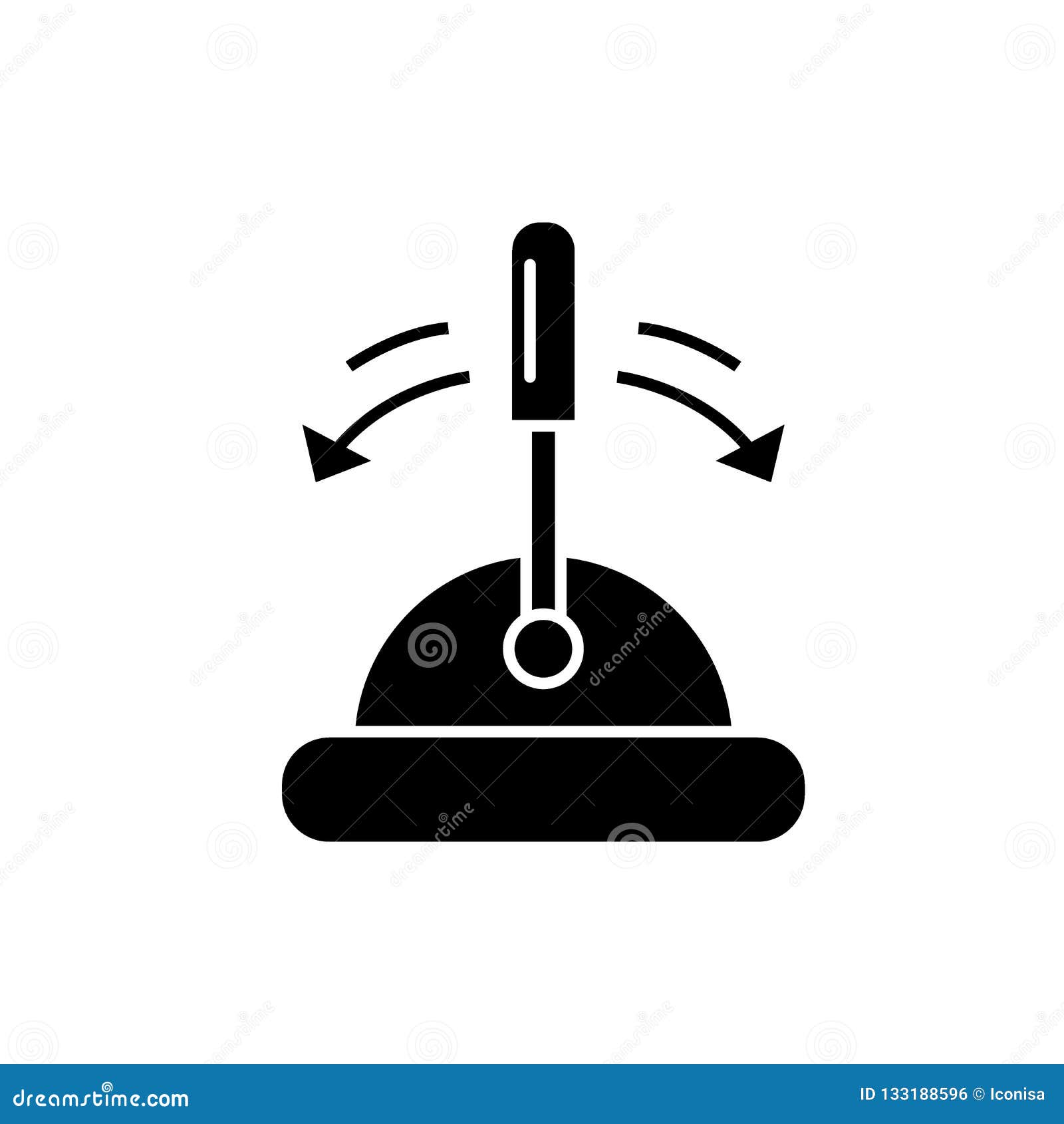 Toggle Switch Black Icon, Vector Sign on Isolated Background. Toggle ...