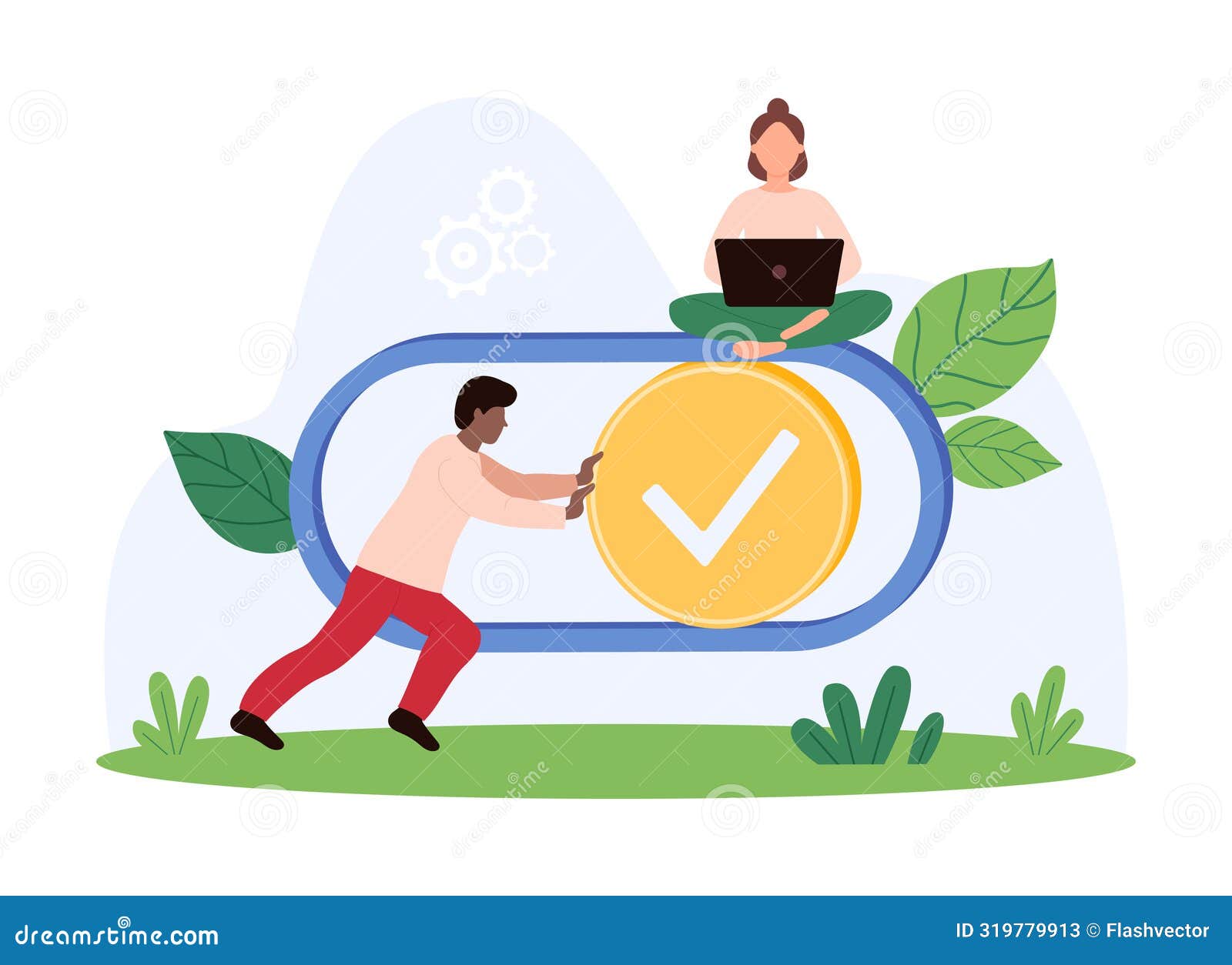 People Switch Applications On The TV Display. Smart TV Technology ...