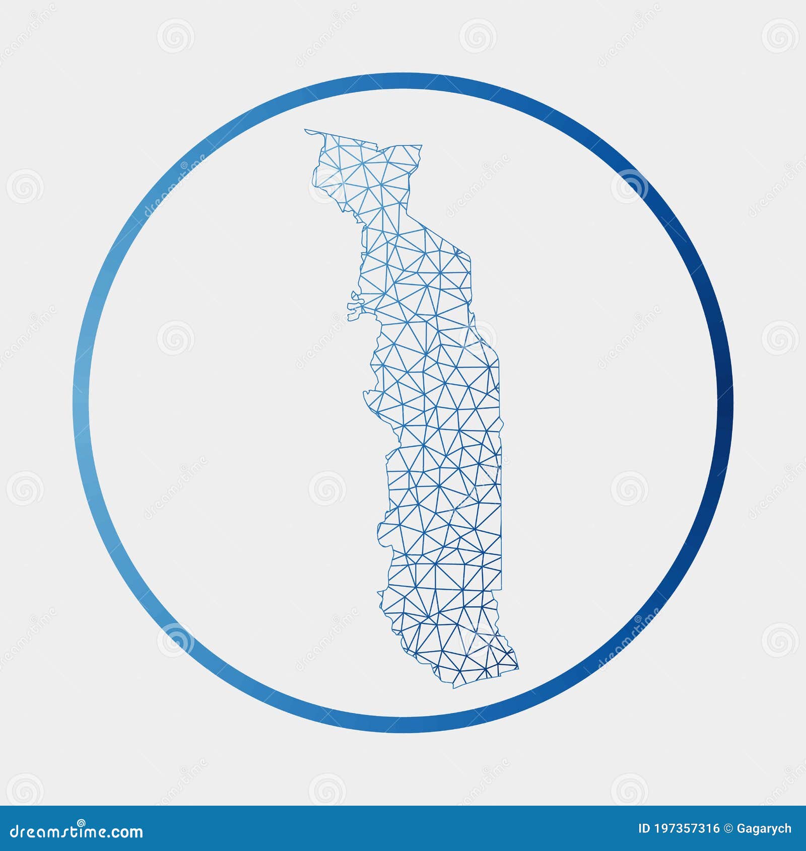 Togo icon. stock vector. Illustration of abstract, infographic - 197357316