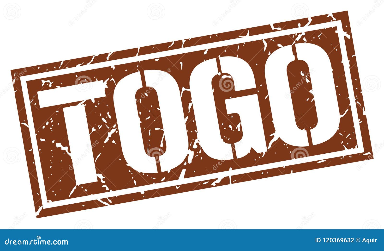 Togo stamp stock vector. Illustration of destination - 120369632