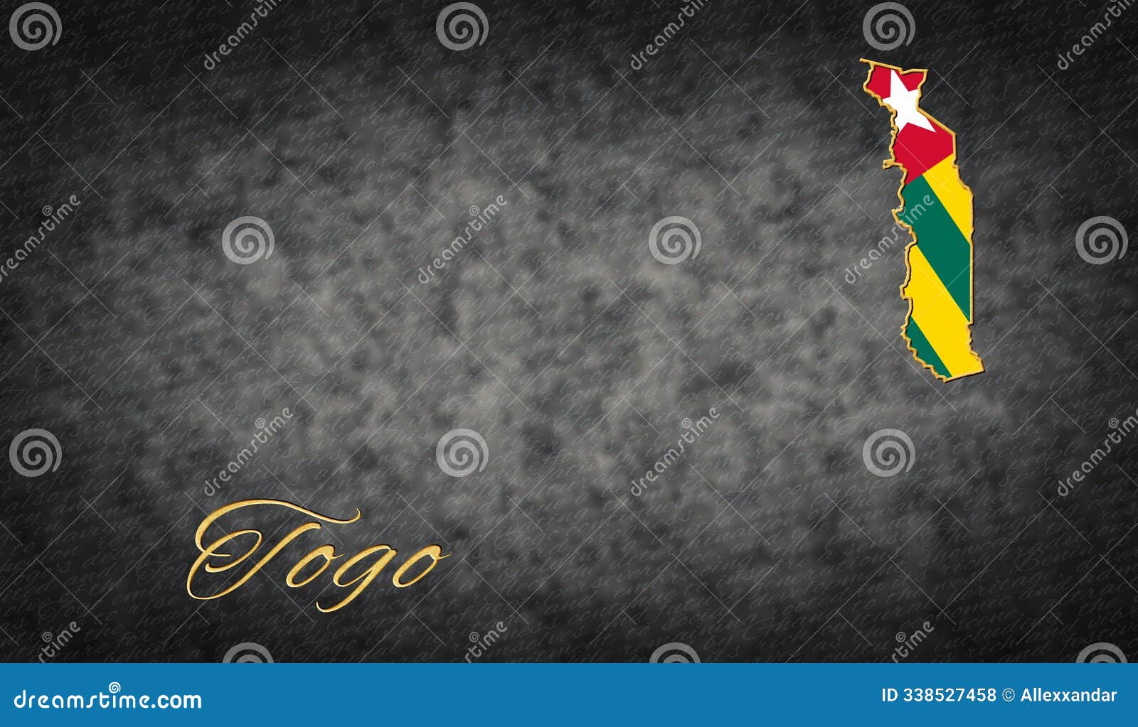 Togo Symbols, Map of Togo stock photo. Image of festivals - 338527458