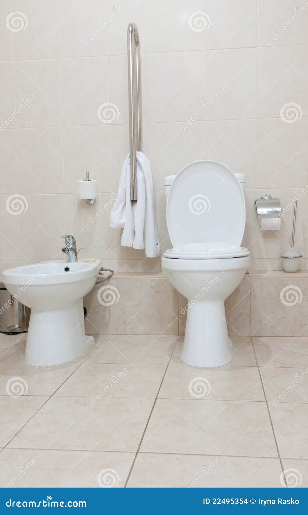 Toilet And Bidet Stock Images - Image: 22495354