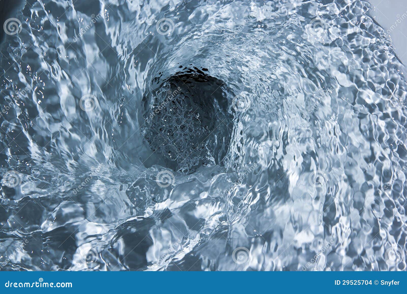 Toilet Flush Swirl