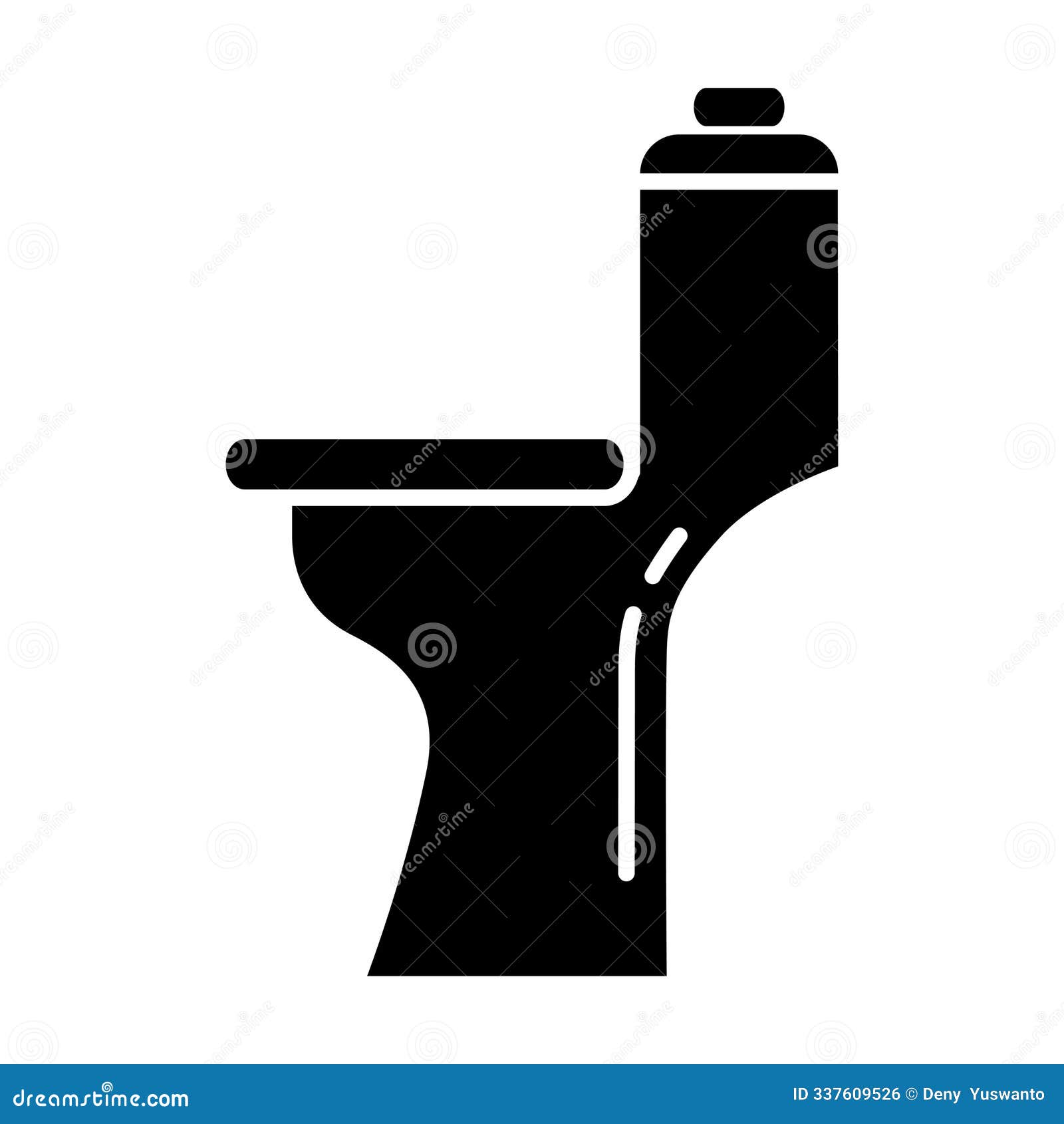 Toilet Bowl Icon Vector Sign and Symbols Stock Illustration ...