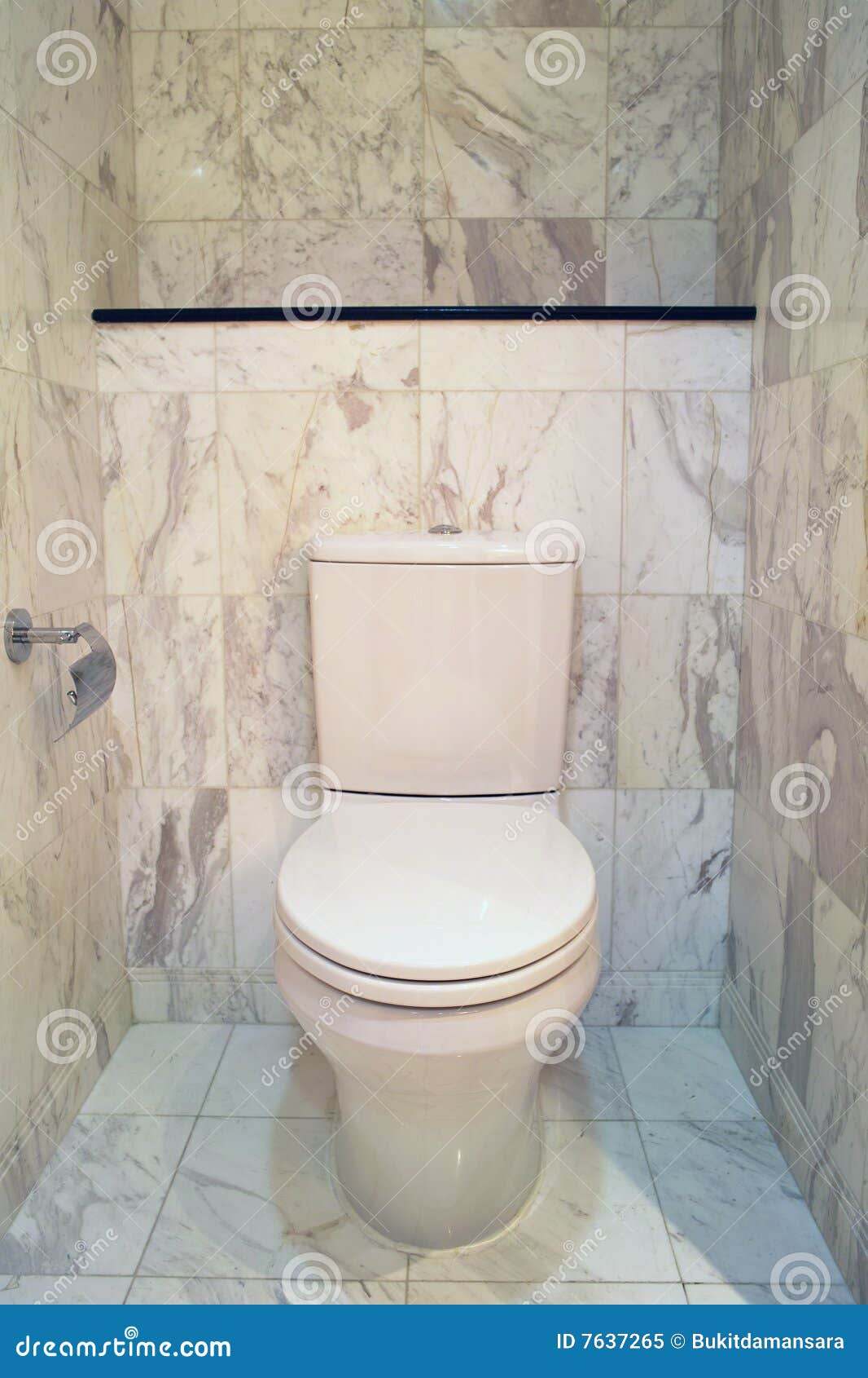 Toilet Bowl in Portrait stock image. Image of washroom - 7637265
