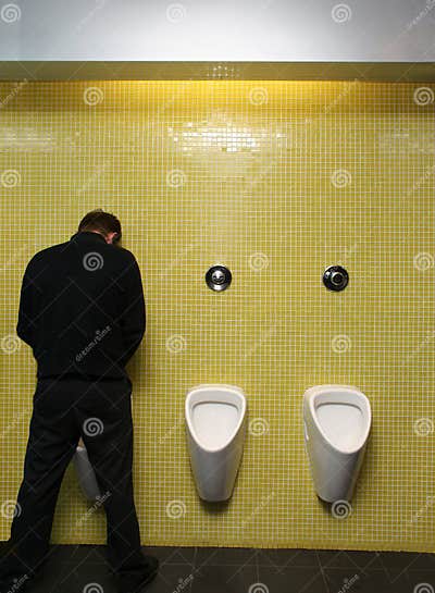 Toilet break stock image. Image of model, work, urinal - 1079611