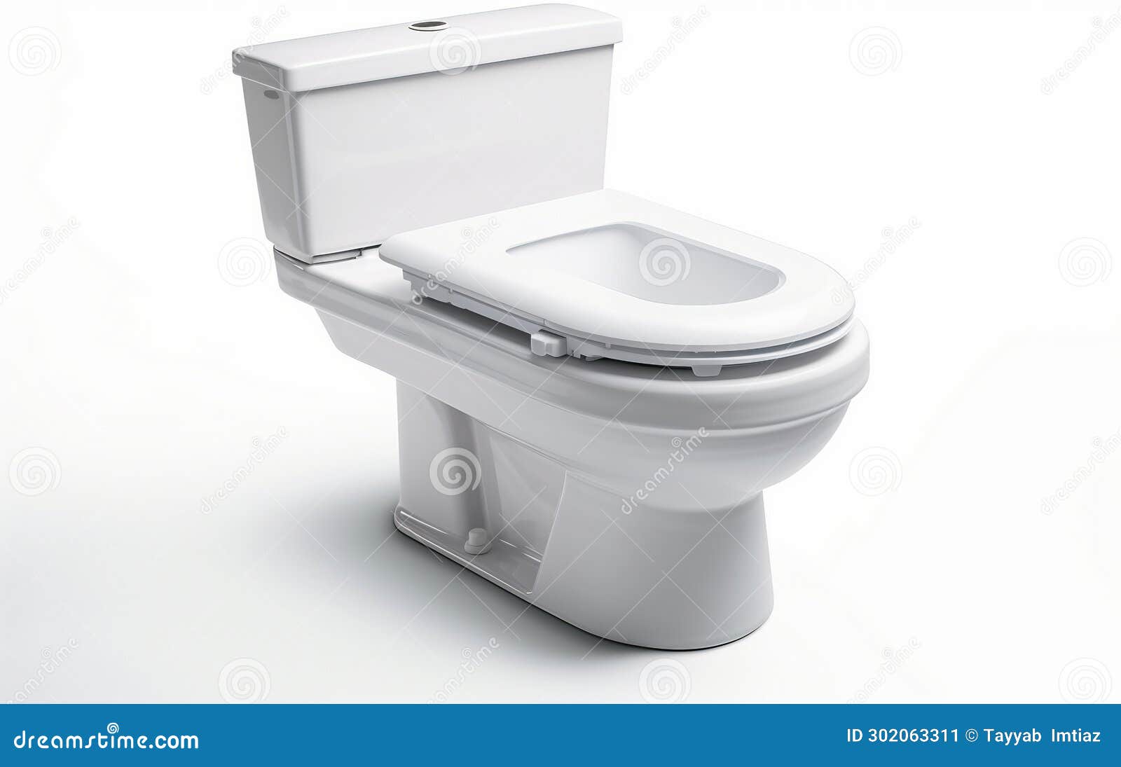 Toilet Commode Isolated on White Background. Stock Illustration ...