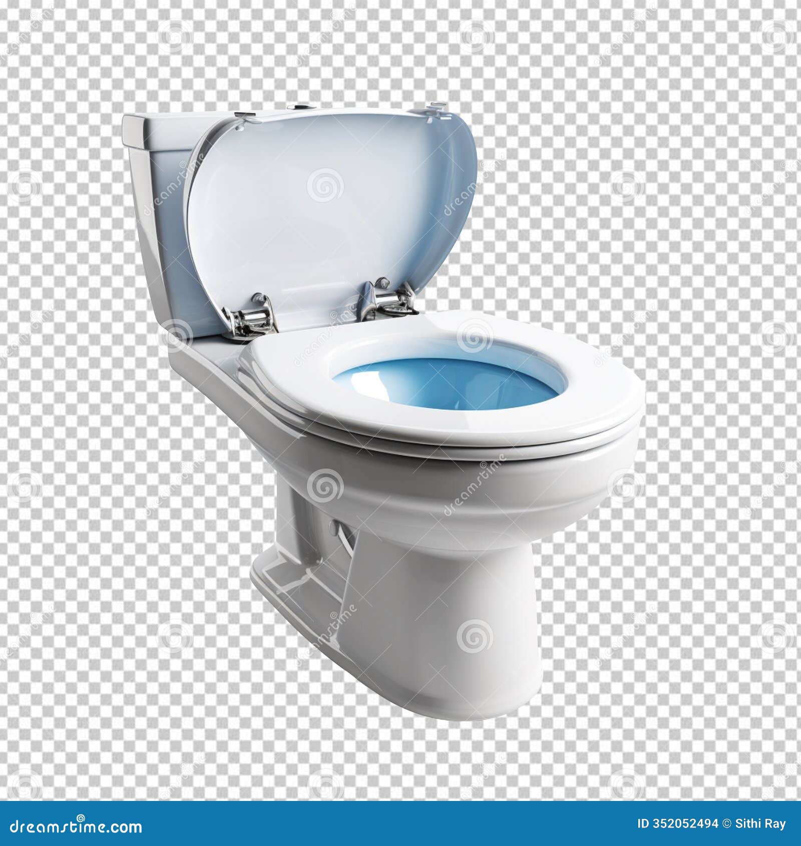 Toilet Commode Isolated On Transparent Background Royalty-Free Stock ...