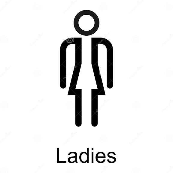 Toilet Direction Icon Vector Stock Illustration - Illustration of male ...