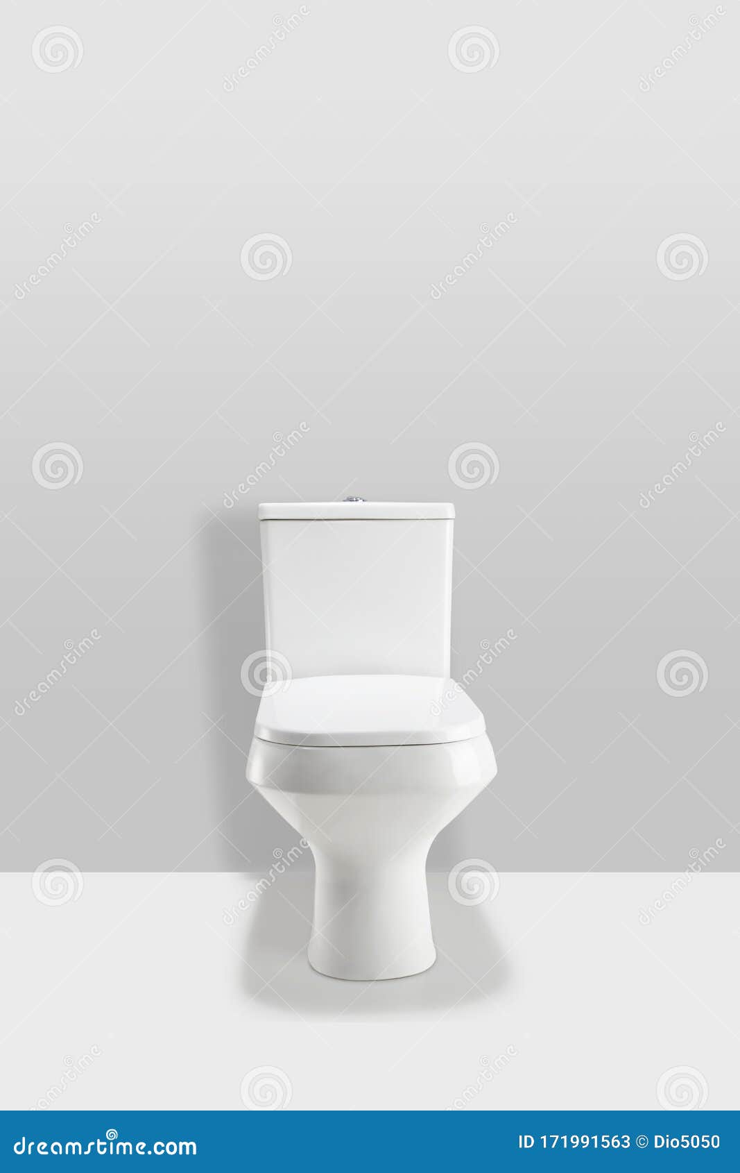 Toilet Front View