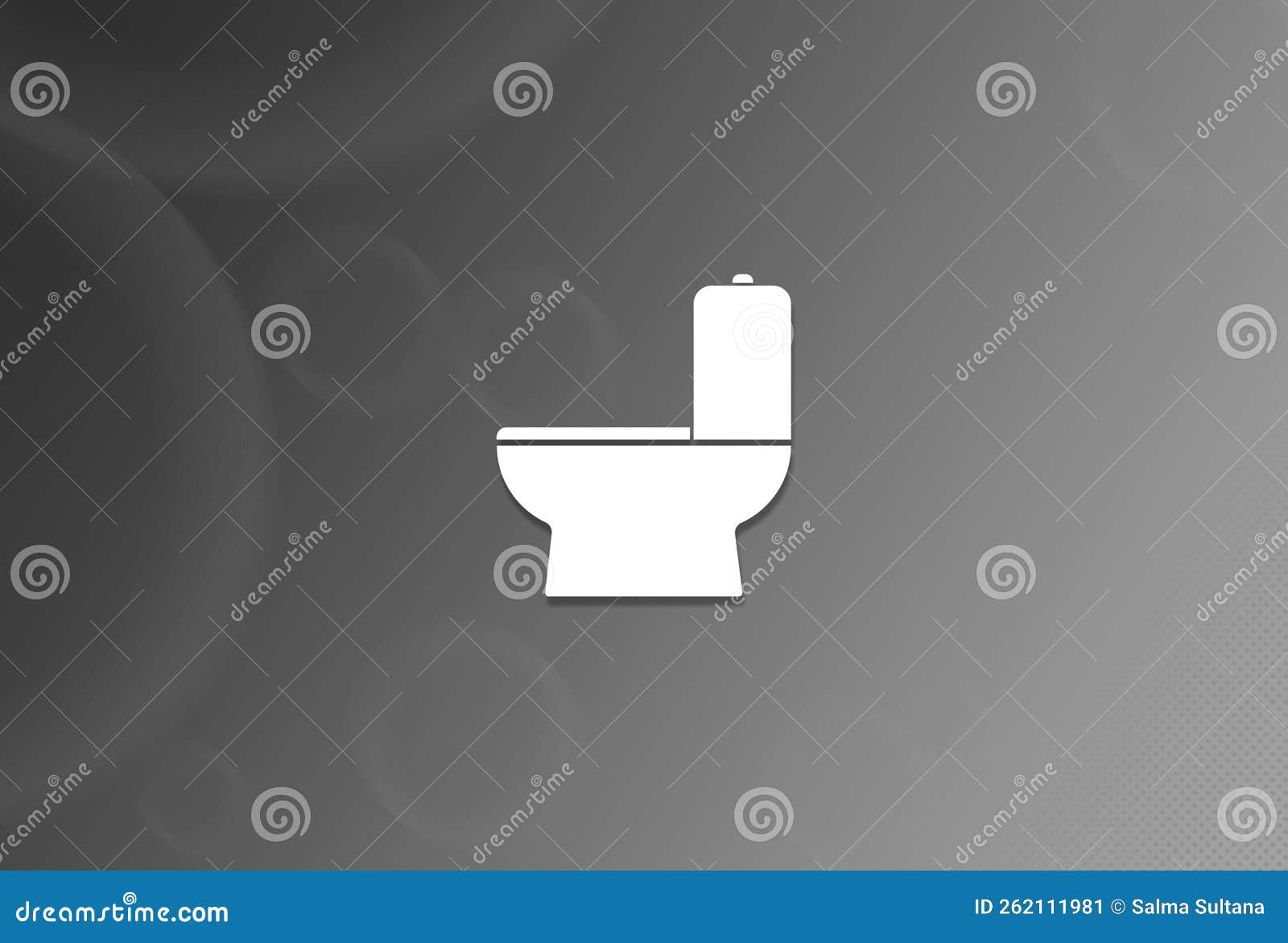 Toilet icon stock illustration. Illustration of bathroom - 262111981