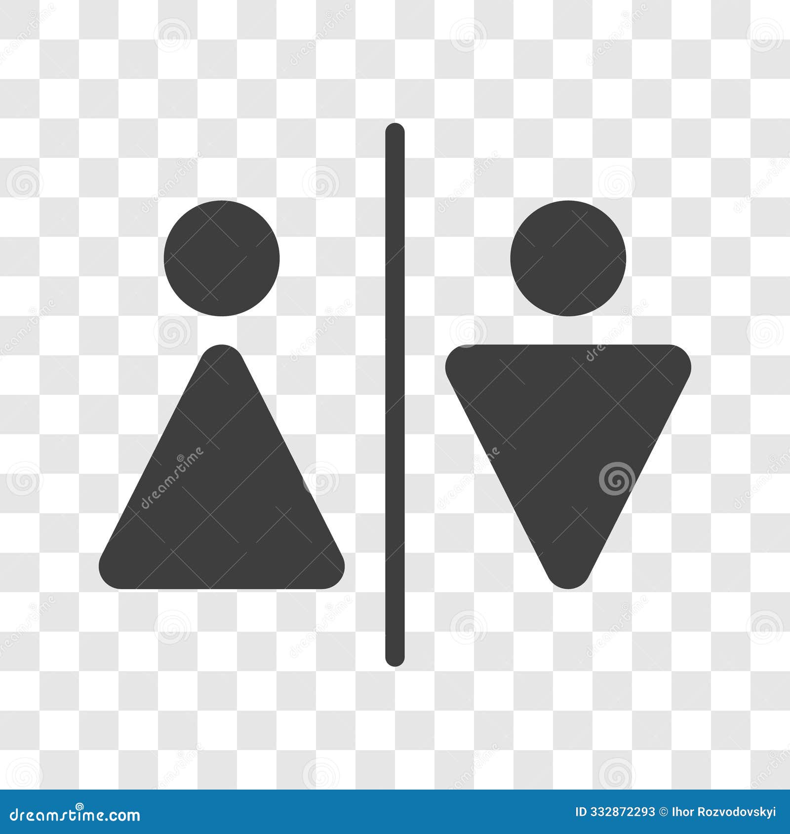 Toilet Icon on a White Background Stock Vector - Illustration of ...