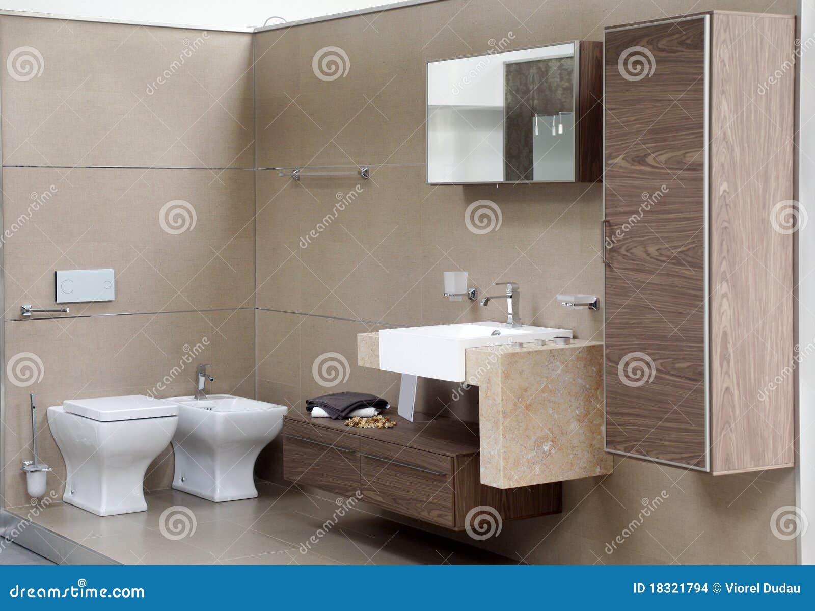 Toilet interior stock photo. Image of architect, estate - 18321794