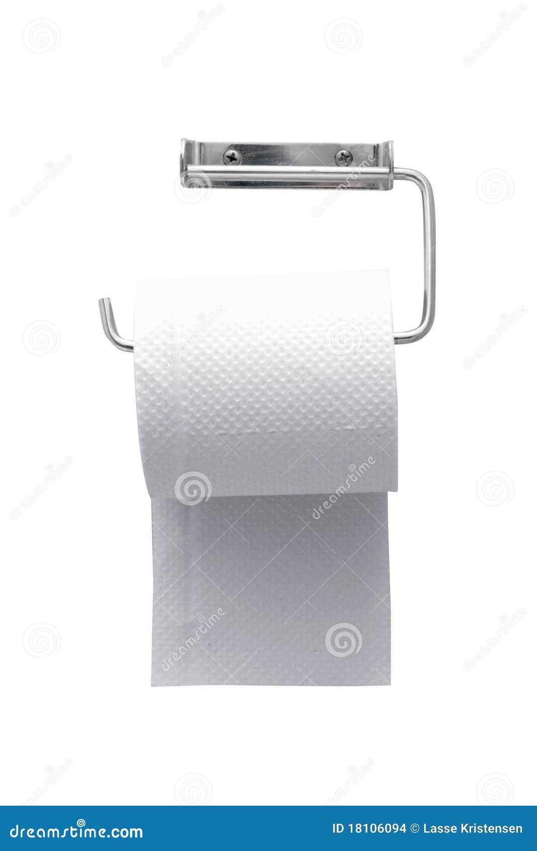 Toilet paper stock photo. Image of restroom, waisted - 18106094