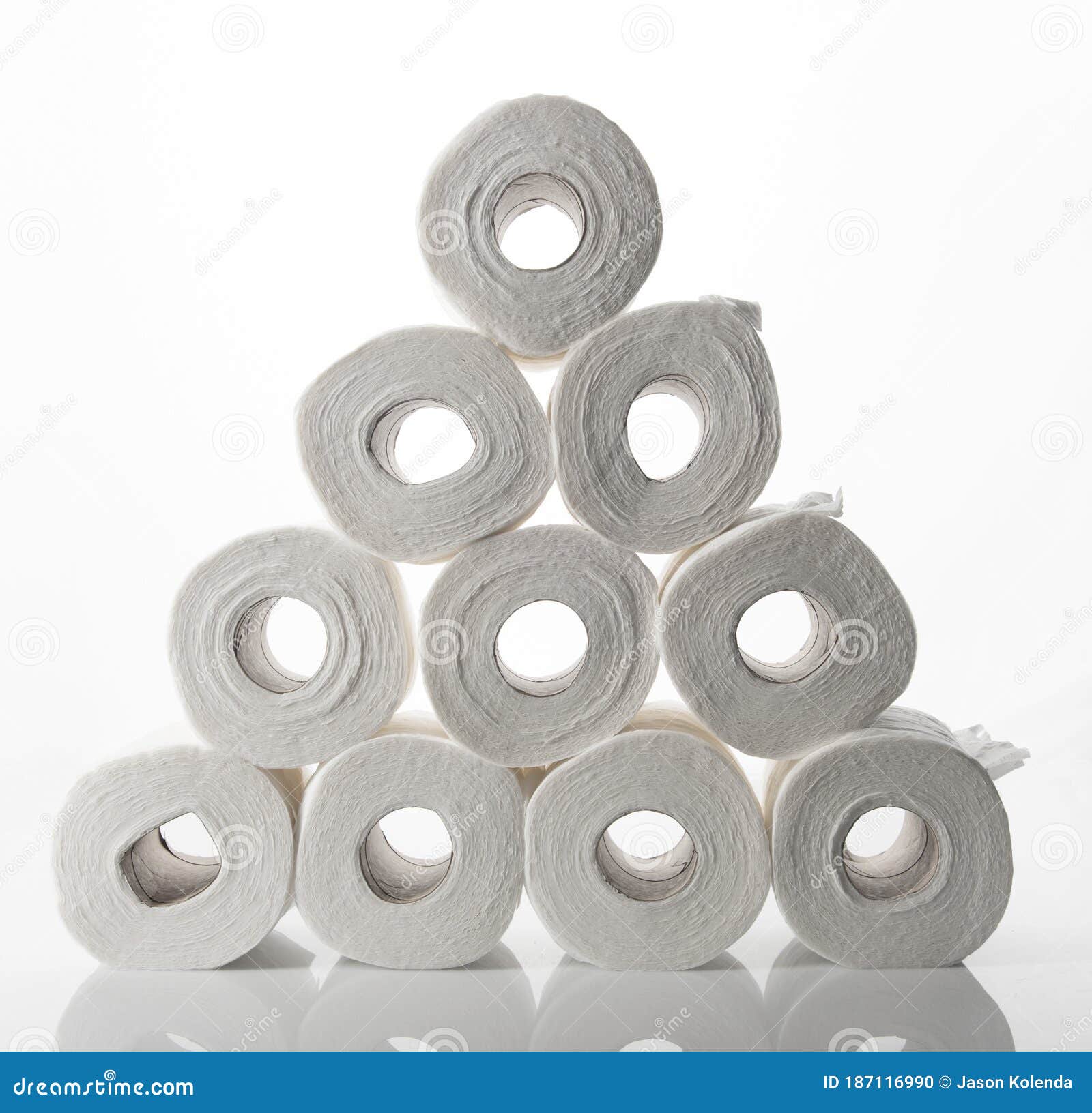 Toilet Paper Pyramid - Forward Stock Photo - Image of sick, toilet ...